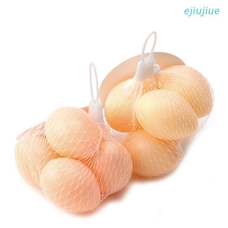 cc 5PCS Plastic Fake Chicken Eggs Poultry Layer Coop Hatching ...