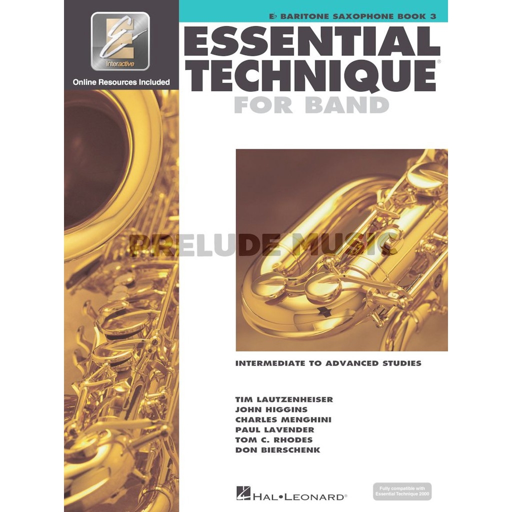 ESSENTIAL TECHNIQUE FOR BAND WITH EEI - INTERMEDIATE Eb Baritone ...
