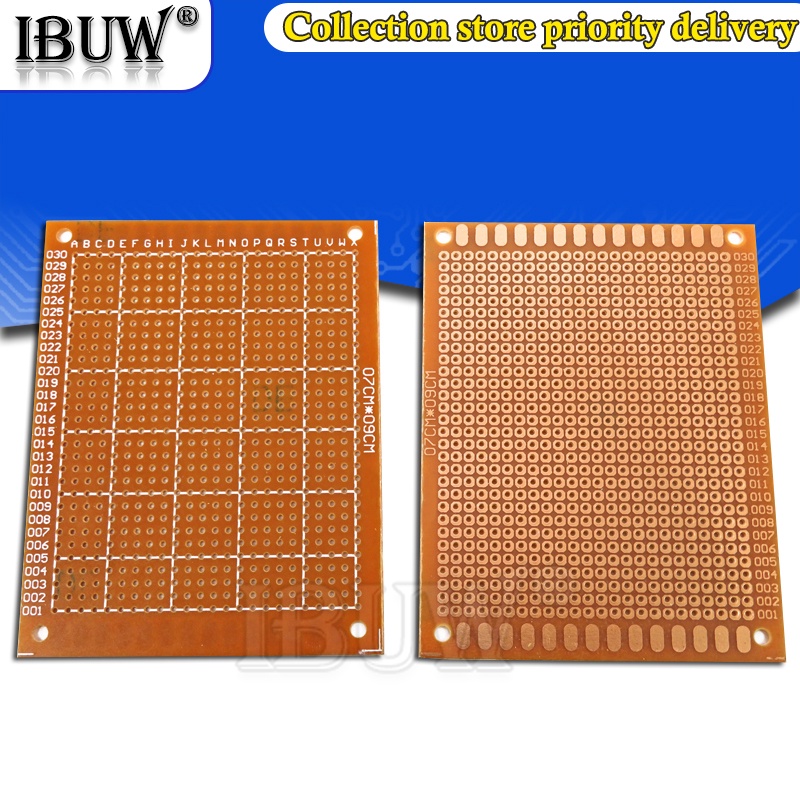 บอร์ดแผงวงจรไฟฟ้า PCB 7x9 Diy 70x90 มม. 5 ชิ้น | Shopee Thailand