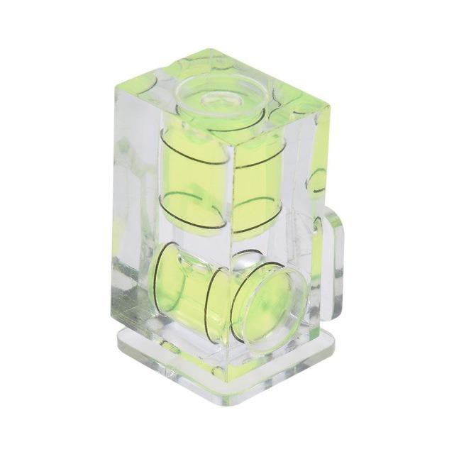Andoer 2 Axis Dimension Double Camera Spirit Bubble Level Balance Shot ...