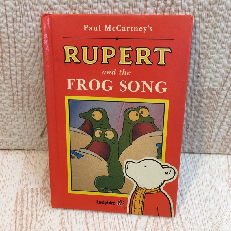 RUPERT and the FROG SONG by Ladybird หนังสือนิทานปกแข็งเล่มเล็ก(มือสอง ...