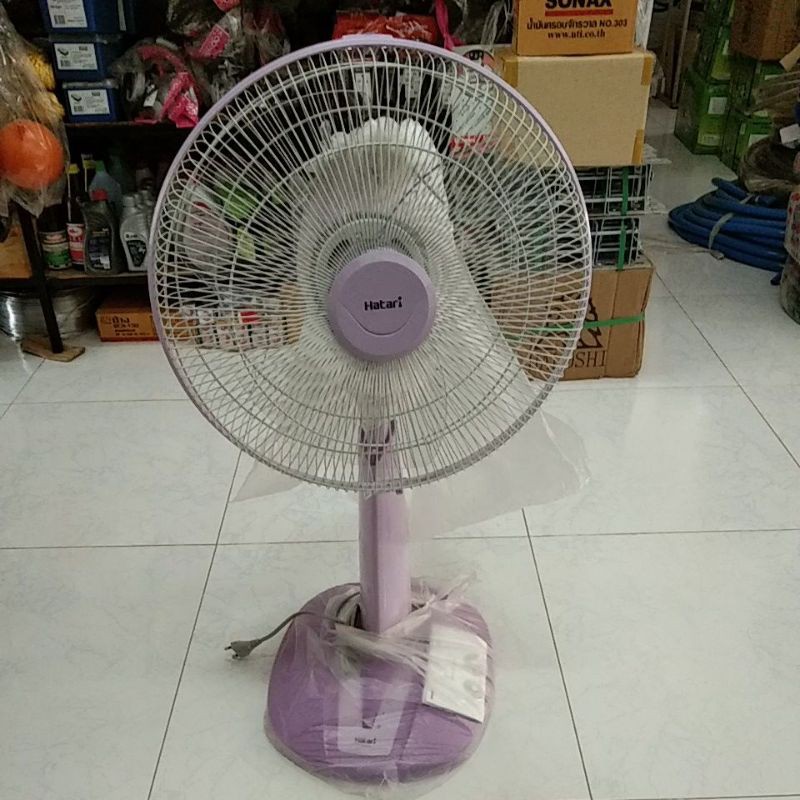 พัดลมตั้งโต๊ะHatari. แบบสไลด์ ขนาด16นิ้ว รุ่นHB-S16M4 | Shopee Thailand