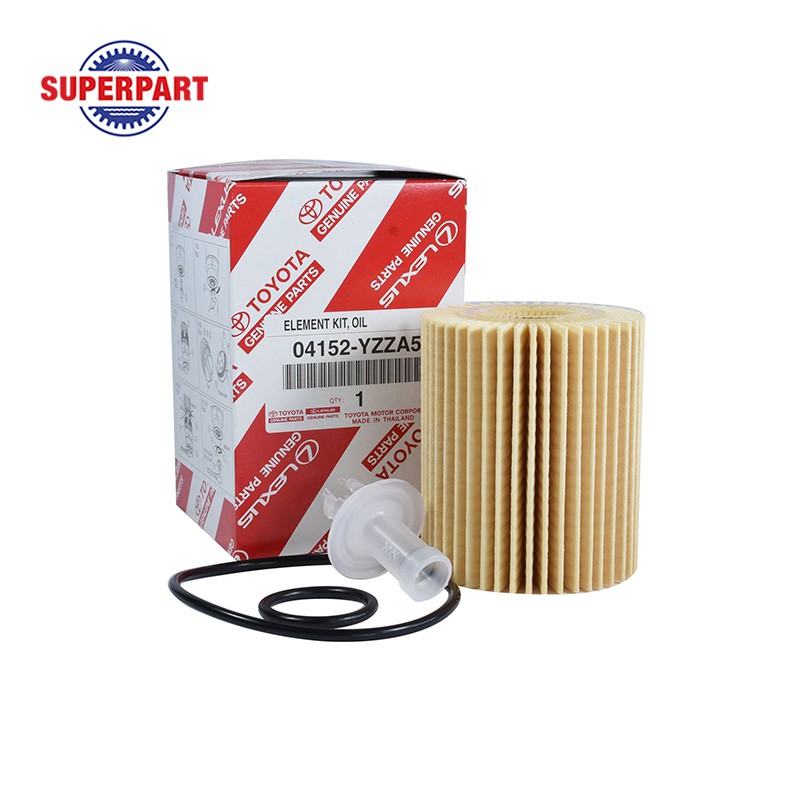 ไส้กรองน้ำมันเครื่อง PRADO กระดาษ(#YZZA5) แท้ห้างTOYOTA(04152-YZZA5 ...