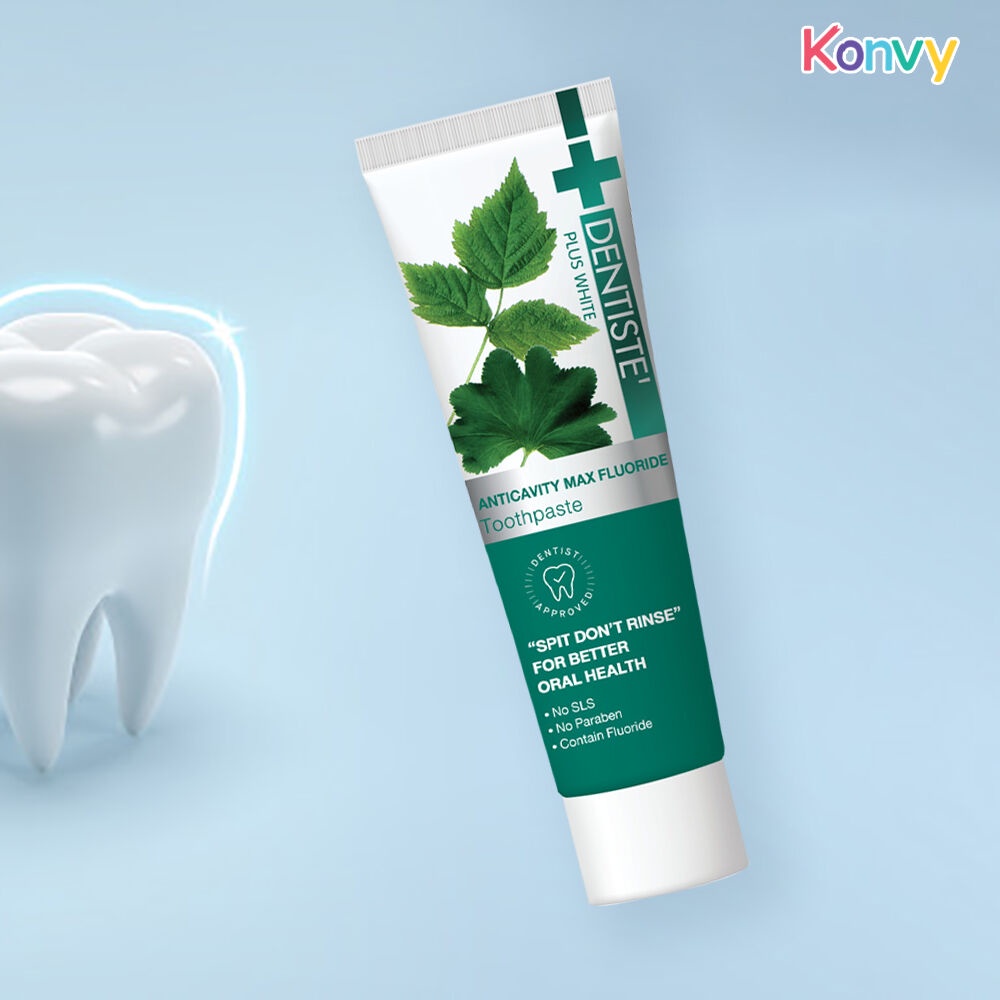 Dentiste Anticavity Max Fluoride Toothpaste เดนทิสเต้ ยาสีฟันสูตรแปรง ...