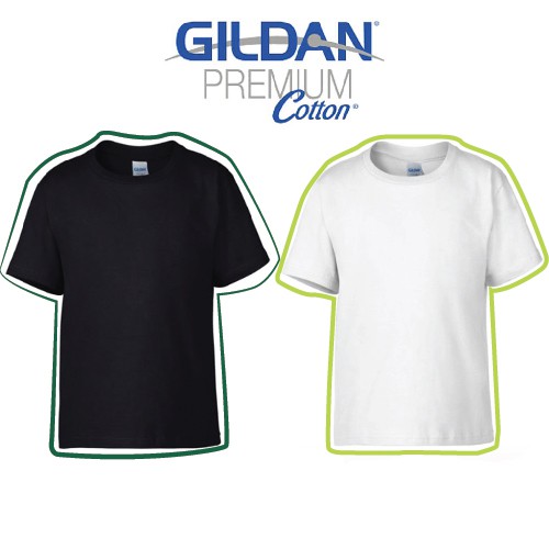 เสื้อยืด GILDAN Premium Cotton100% แบรนด์อเมริกานำเข้า เสื้อยืดคุณภาพ ...
