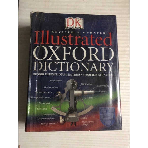 อธิบายละเอียด illustrated OXFORD DICTIONARY ปกแข็ง เล่มใหญ่ หนามากๆ ...