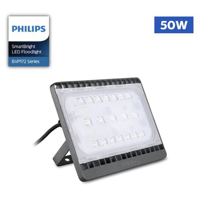Floodlight Philips SmartBright LED 50W 5700k cool white | Shopee Thailand