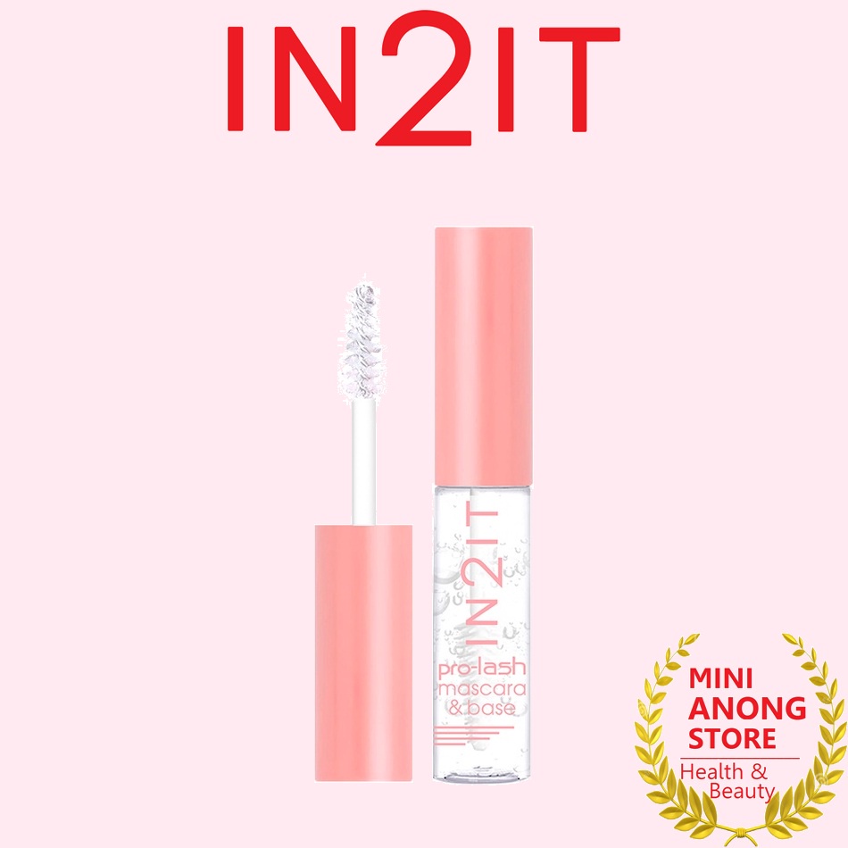 มาสคาร่า สูตรใส อินทูอิท แลช บราว โปร IN2IT LASH BROW PRO MASCARA & BASE clear | Shopee Thailand
