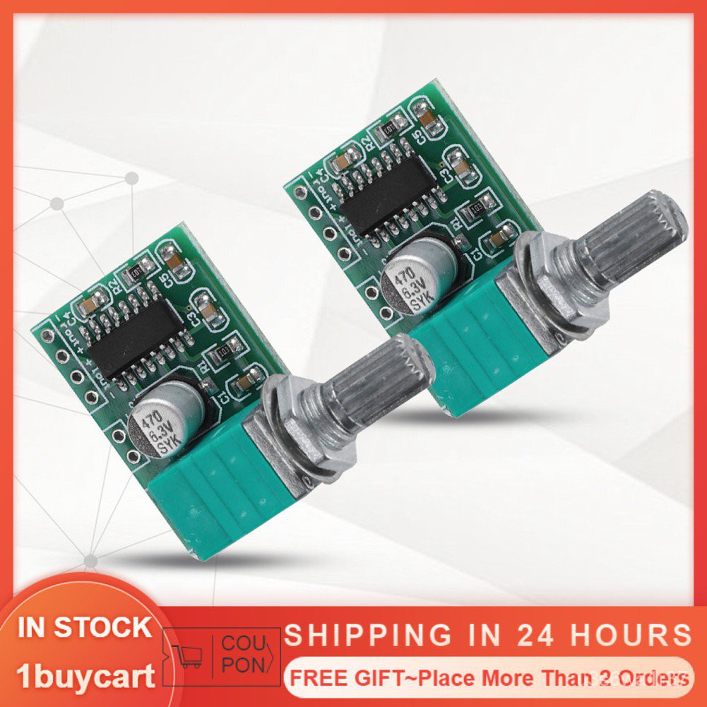 PAM8403 2Pcs PAM8403 Mini 5V Digital Power Amplifier Module Amplifier ...