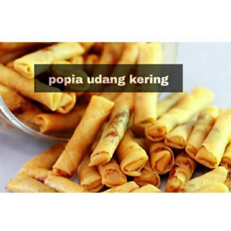 Mini Prawn Rolls (Popia Mini Udang) 500 grams | Shopee Thailand
