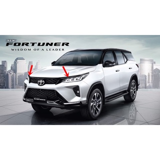 ิ้คิ้วไฟหน้า L-R Fortuner Legender + GR SPORT (สีเปียโนแบล็ค) แท้ศูนย์ ...