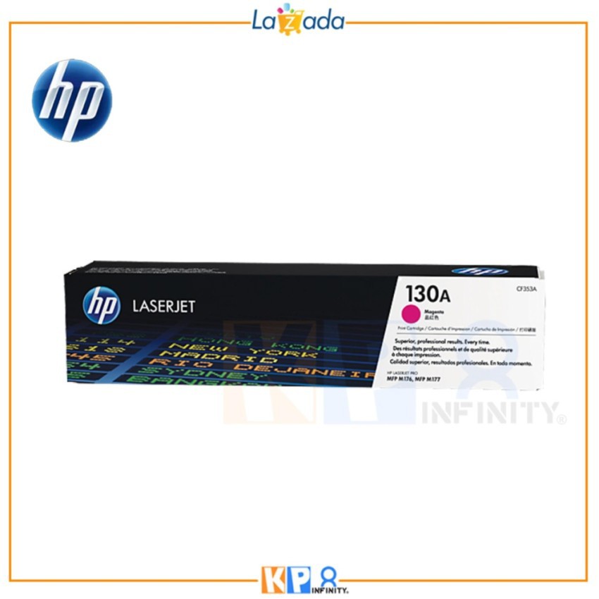 HP LaserJet Toner CF353A (130A) Magenta- (Genuine guarantee) สินค้าแท้ ...