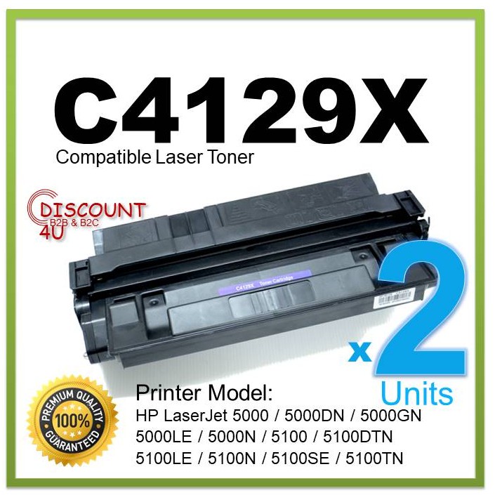Discount4U ตลับหมึกเลเซอร์ Toner C-4129X/C4129X/4129X/C4129/4129/29X ...