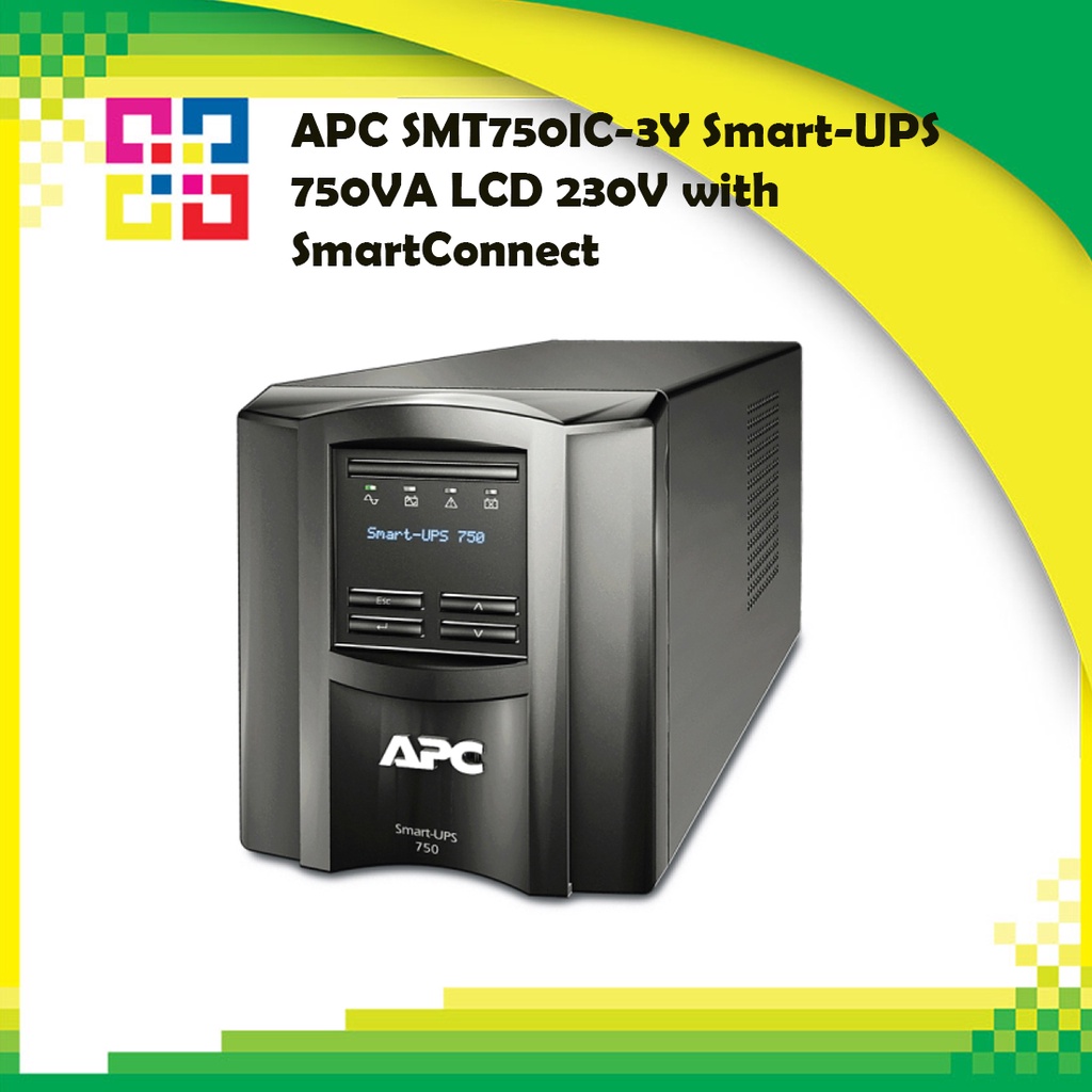 APC SMT750IC-3Y Smart-UPS 750VA LCD 230V with SmartConnect | Shopee ...