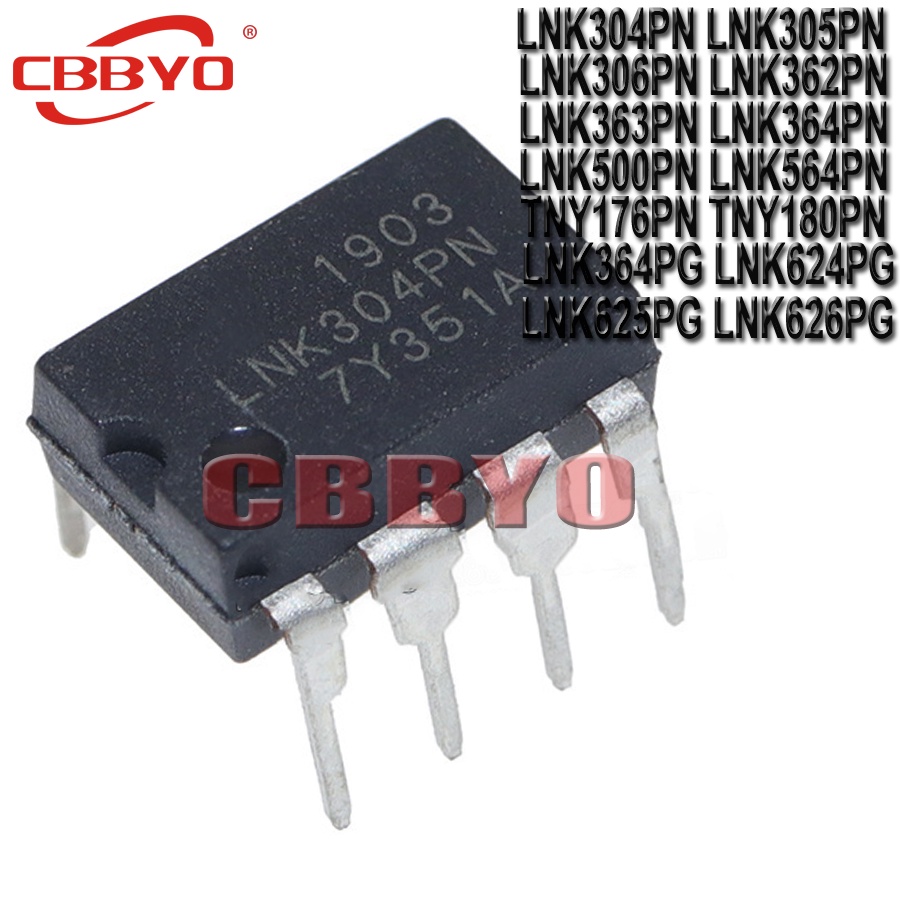 วงจรรวม LNK304PN LNK305PN LNK306PN LNK362PN LNK363P LNK364P LNK500P LNK564PN TNY176PN TNY180PN ...