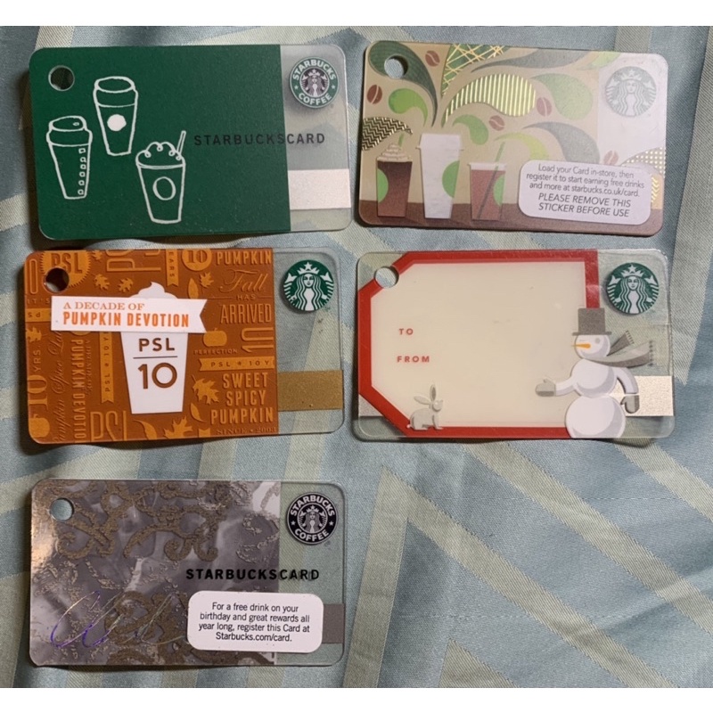 Starbucks mini cards หายาก เพื่อการสะสม ทุกใบใหม่ ไม่ขูดพิน | Shopee ...