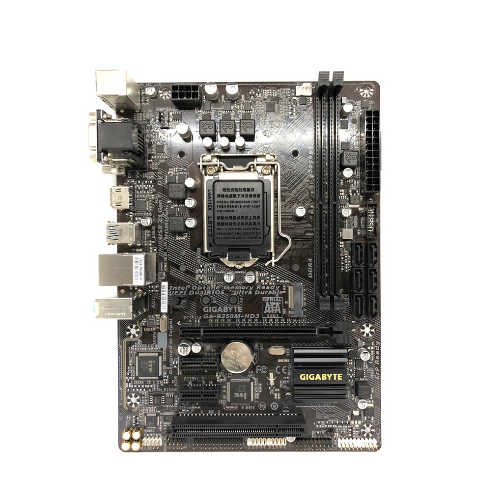 Gigabyte B250M-HD3 สภาพเหมือนใหม่ | Shopee Thailand