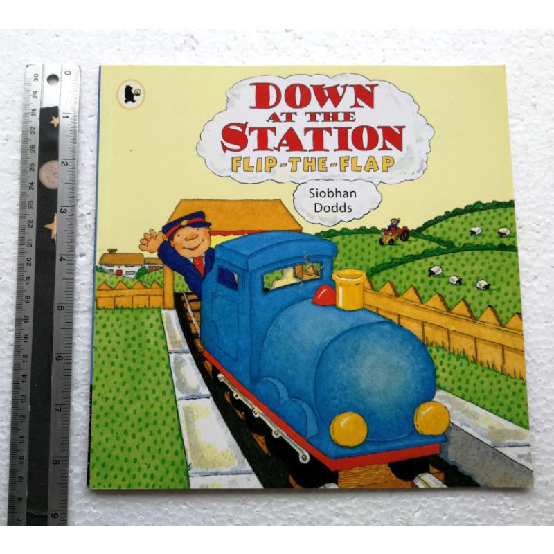 นิทานเด็ก Flip the Flap Down at the station - Animal Sounds นิทานภาพ ...