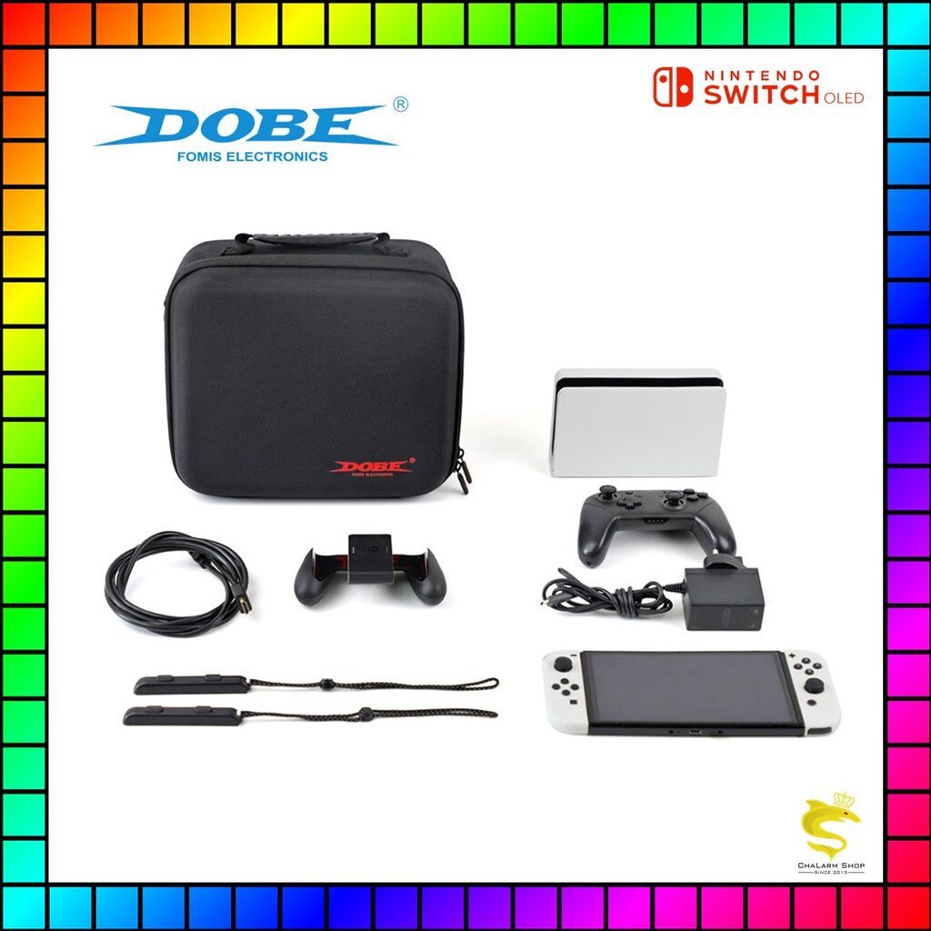 DOBE กระเป๋าสำหรับเครื่องเกม Nintendo Switch OLED TNS-1898B | Shopee Thailand