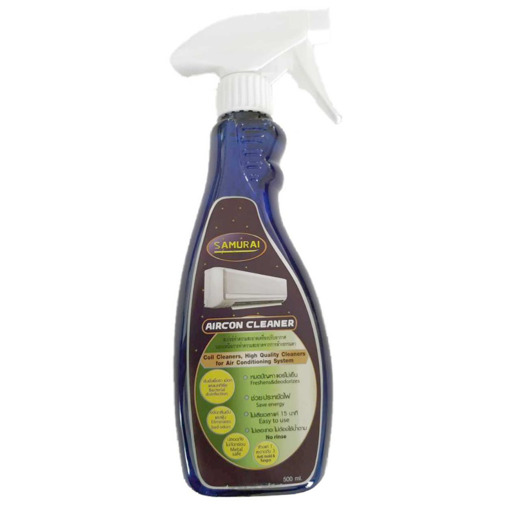 สเปรย์ทำความสะอาดเครื่องปรับอากาศ SAMURAI AIRCON CLEANER | Shopee Thailand