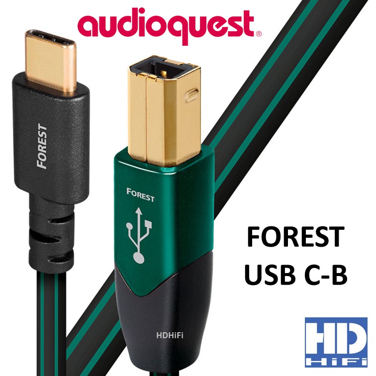 AudioQuest Forest USB C-B Cable | Shopee Thailand