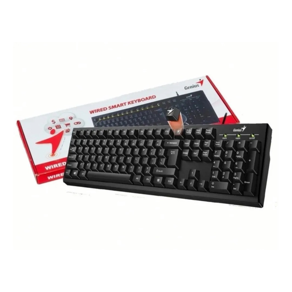 Keyboard Genius Unitech PS2 KB-100 / UNK-001 คีย์บอร์ด จีเนียส ยูนิเทค ...