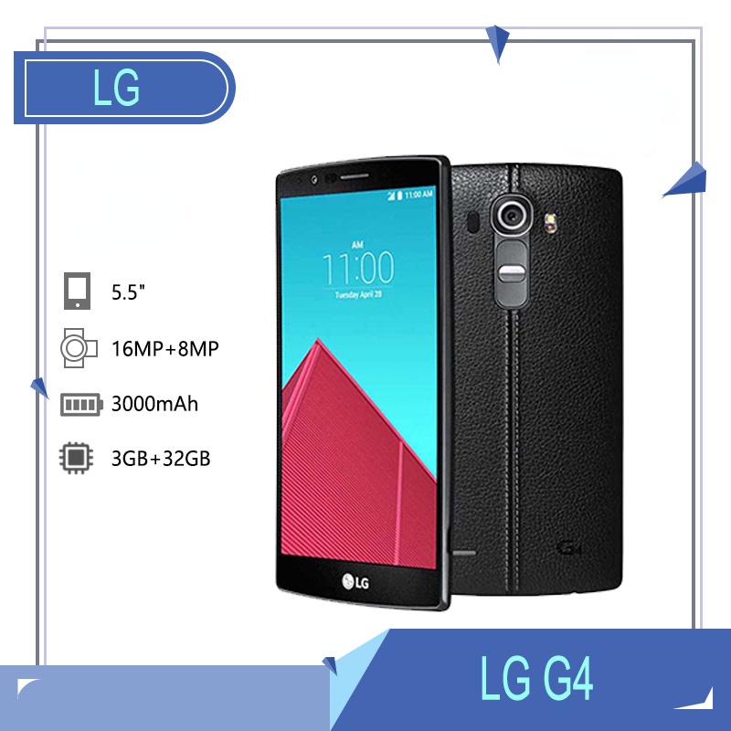LG G4 ปลดล็อก H818 Dual SiM 32GB ROM 5.5 โทรศัพท์ 16.0MP กล้อง 4G LTE ...