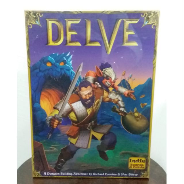 Delve board game brand new | Shopee Thailand