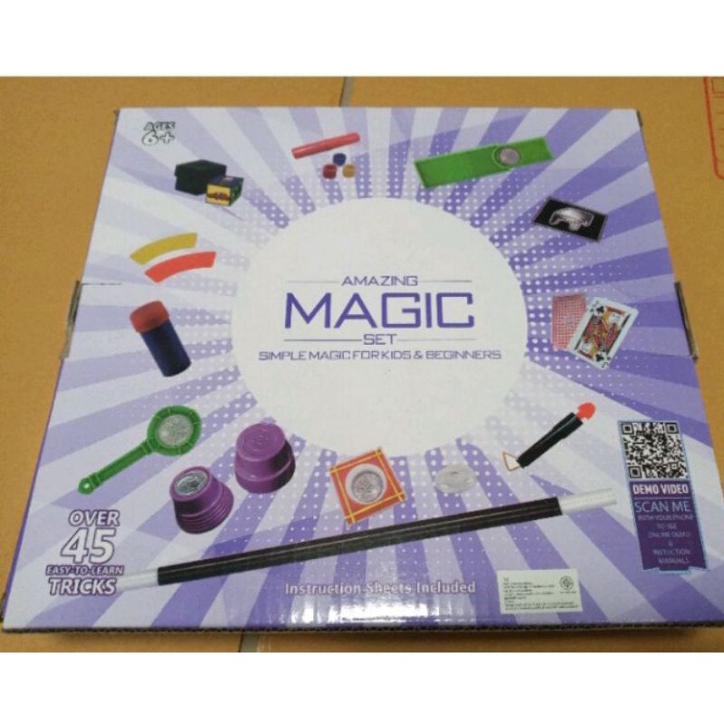 amazing magic set ของเล่นมายากล กล่องมายากล 25 , 45 ,65 ,75 หรือ 135กล ...