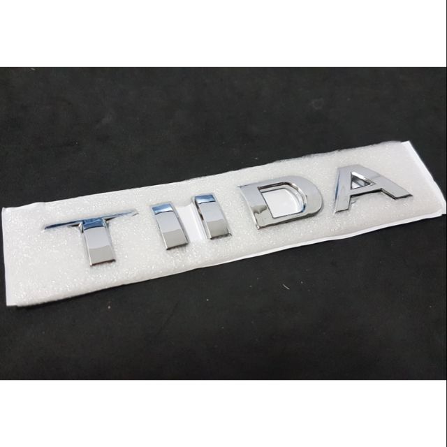 NISSAN TIIDA LOGO 3D โลโก้ นิสสัน ทีด้า มีกาวพร้อมติดตั้ง | Shopee Thailand