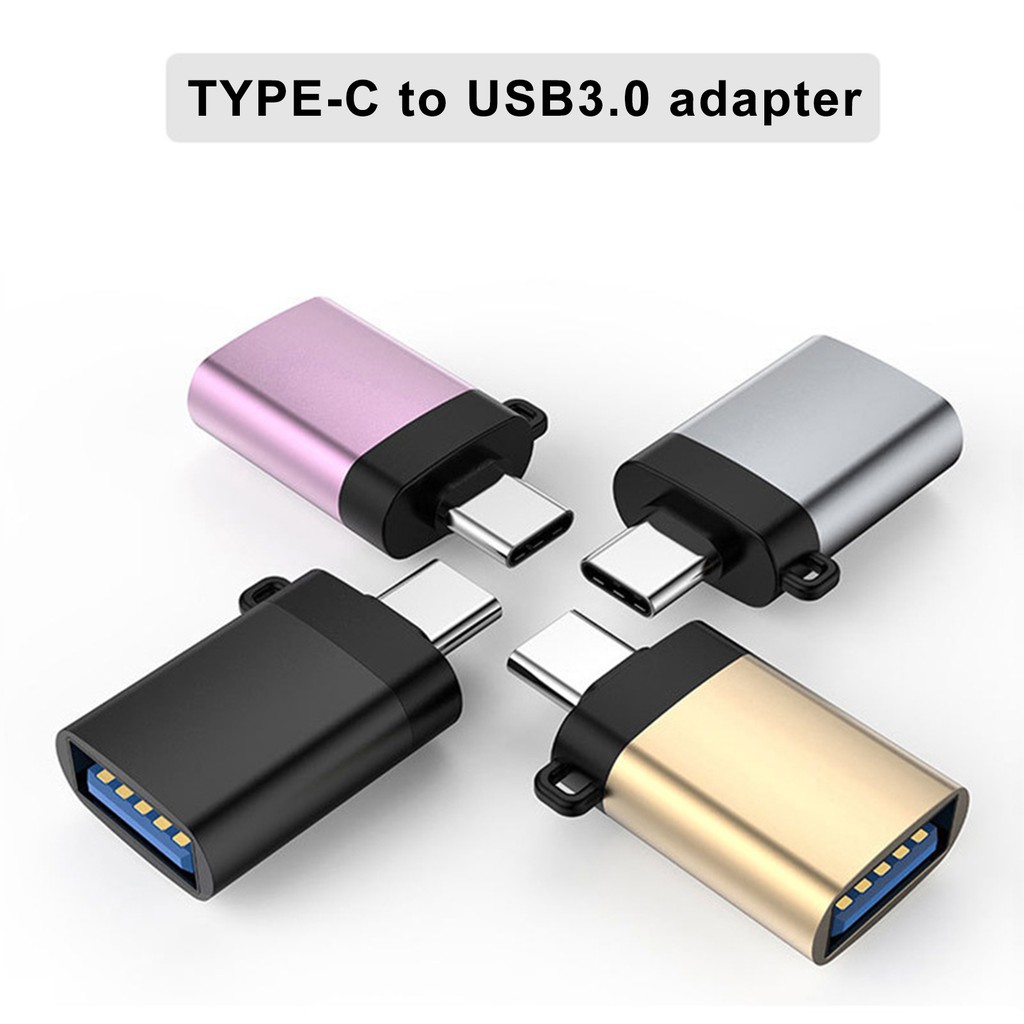 Otg Usb Type - C อะแดปเตอร์ชาร์จสําหรับโทรศัพท์ / แท็บเล็ต | Shopee ...