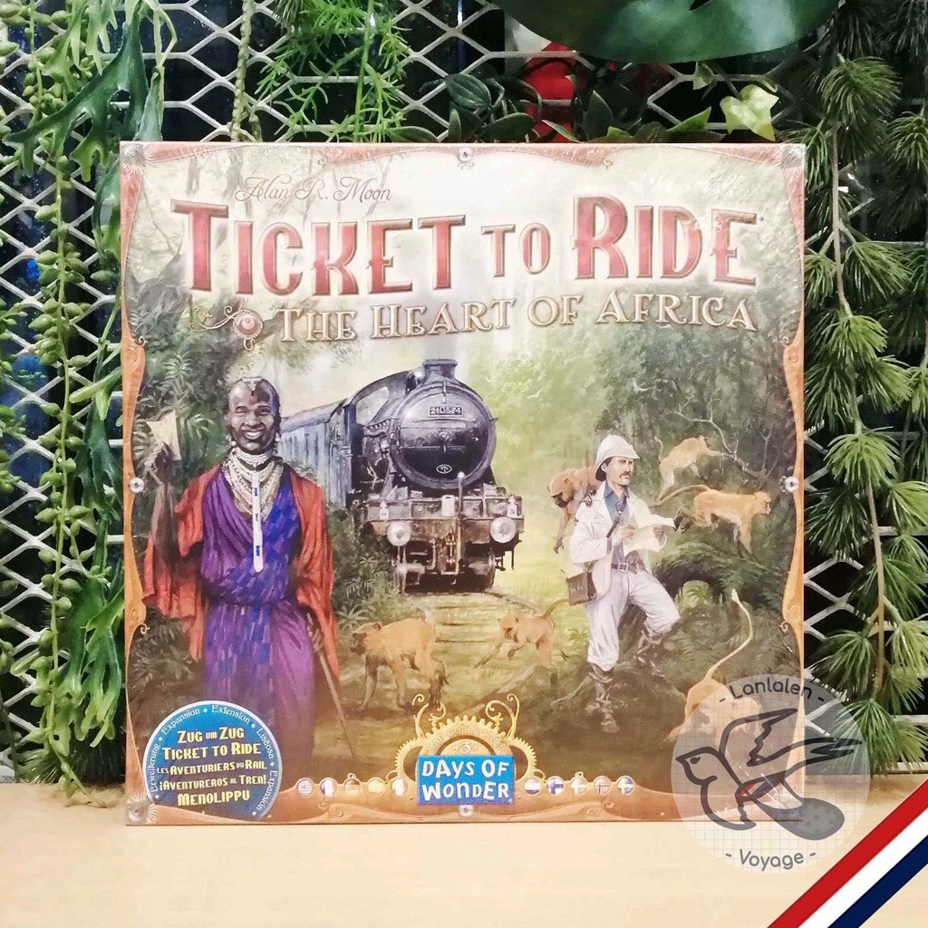 [สินค้าขายดี] Ticket to Ride Map Collection: Volume 1-7/Asia/Africa ...