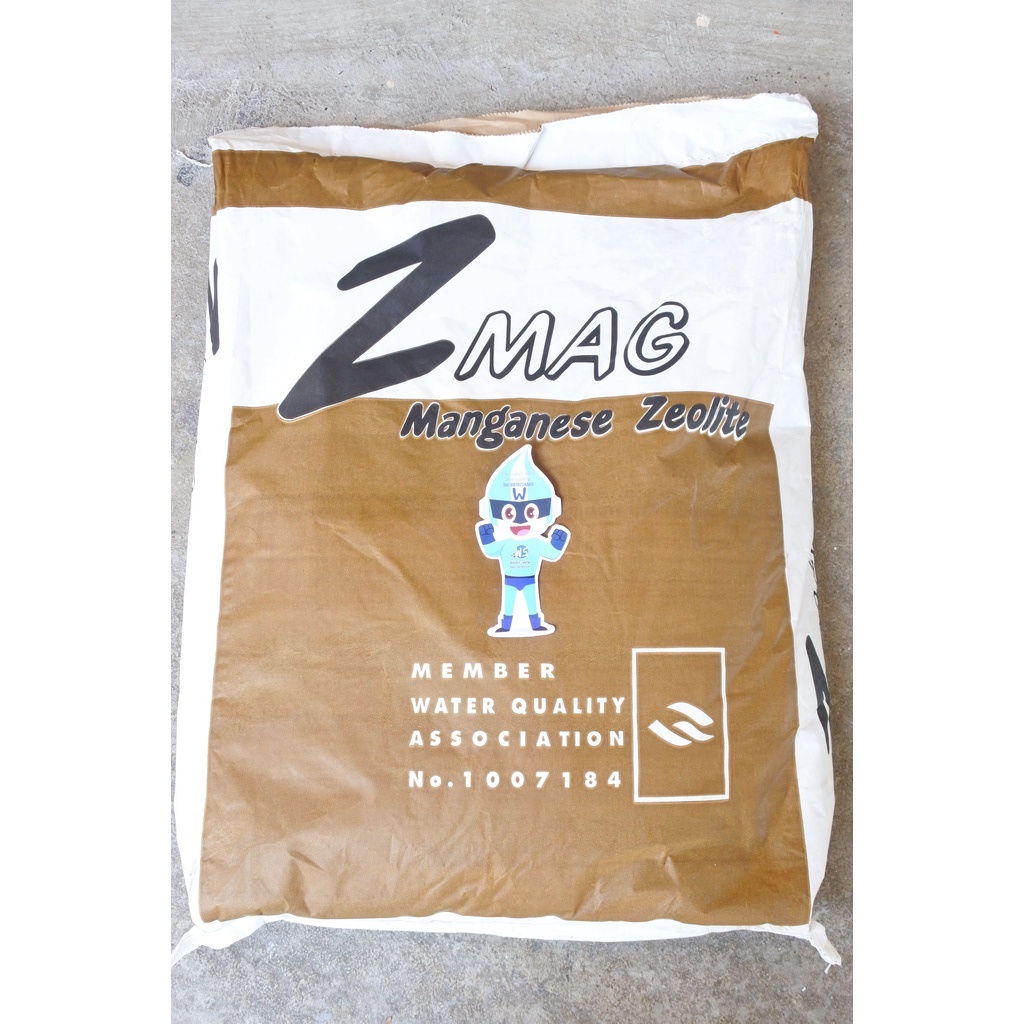 สารกรองแมงกานีส Manganese Zeolite - Zmag (25ลิตร/ถุง) (สั่งได้ 1ออเดอร์ ...