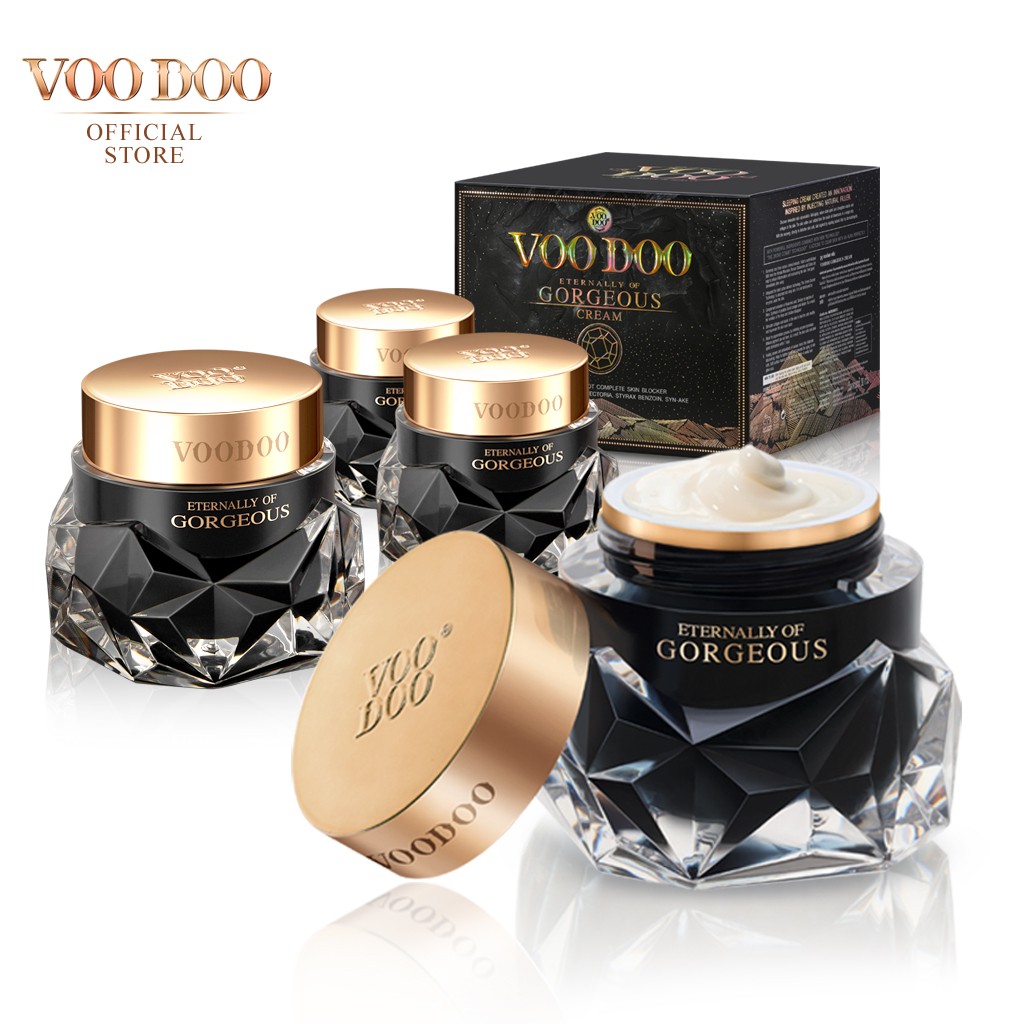 VOODOO GORGEOUS CREAM 30g. PACK x4 | Shopee Thailand