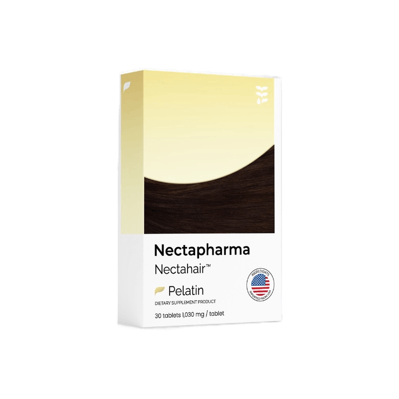 Nectahair วิตามินจบปัญหาร่วง บาง ล้าน Pelatin จาก Nectapharma วิตามินบำรุงผม อาหารเสริมผม ผมร่วง ...