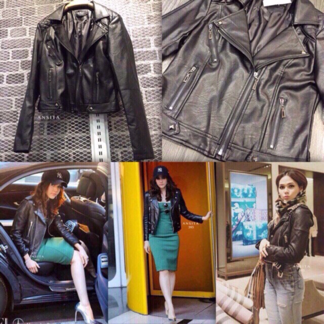 Leather jacket | Shopee Thailand