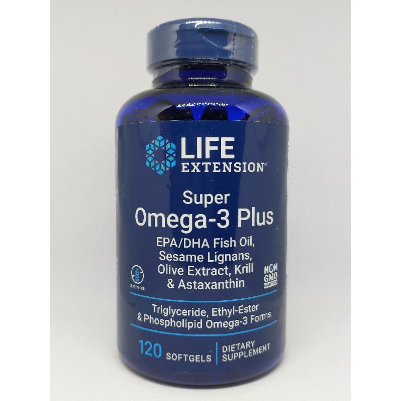 พร้อมส่ง * Life Extension Super Omega-3 Plus EPA/DHA , Sesame Lignans, Olive Extract, Krill and ...