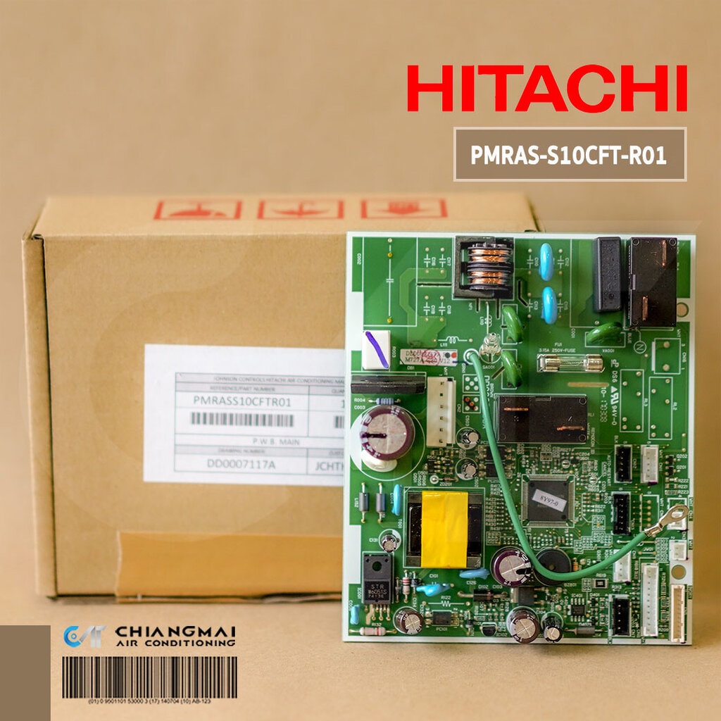 PMRAS-S10CFT*R01 แผงวงจรแอร์ Hitachi แผงบอร์ดแอร์ฮิตาชิ บอร์ดคอยล์เย็น รุ่น RAS-S10CFT | Shopee ...