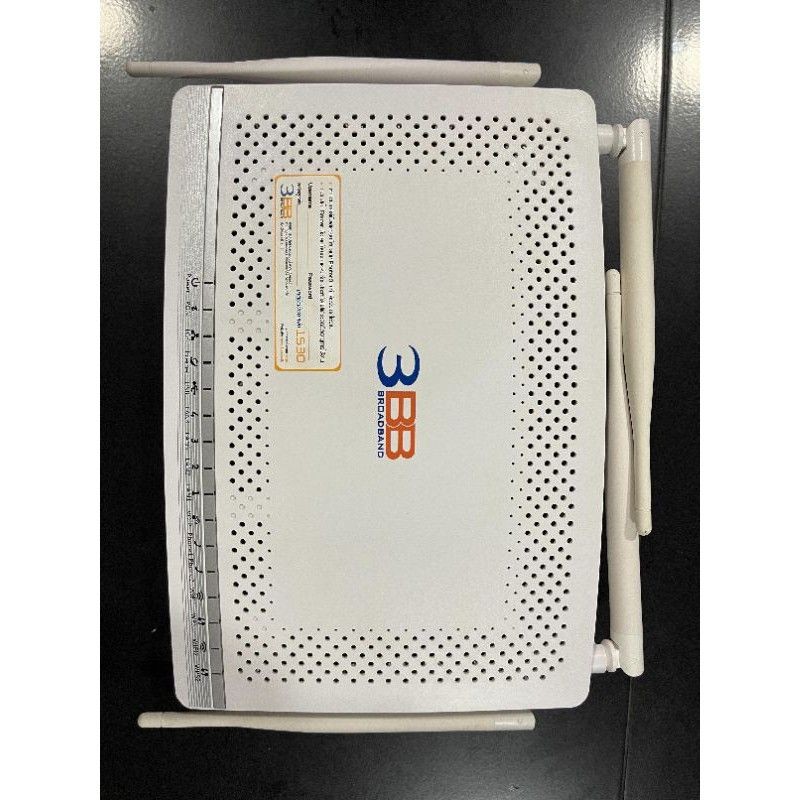 ขาย router 3bb 4เสา Fiber homeรุ่น GPON ONUMODEL: AN 5506-4-FA4 LAN ...