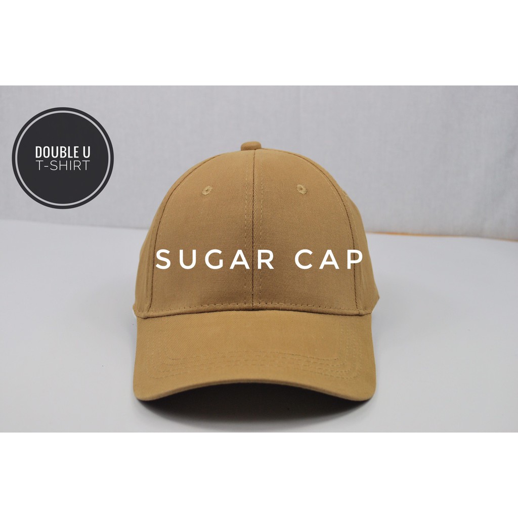 ออกใบกำกับภาษีได้ - หมวกแก๊ปสีพื้น SUGAR CAP & CUSTARD CAP( สีครีมกากี ...