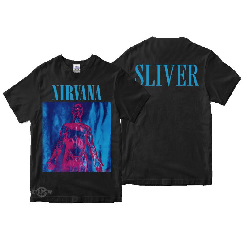 Kaos เสื้อยืดพรีเมี่ยม nirvana SLIVER hitam kaos nirvana nevermind ... Kaos เสื้อยืดพรีเมี่ยม nirvana SLIVER hitam kaos nirvana nevermind ...
