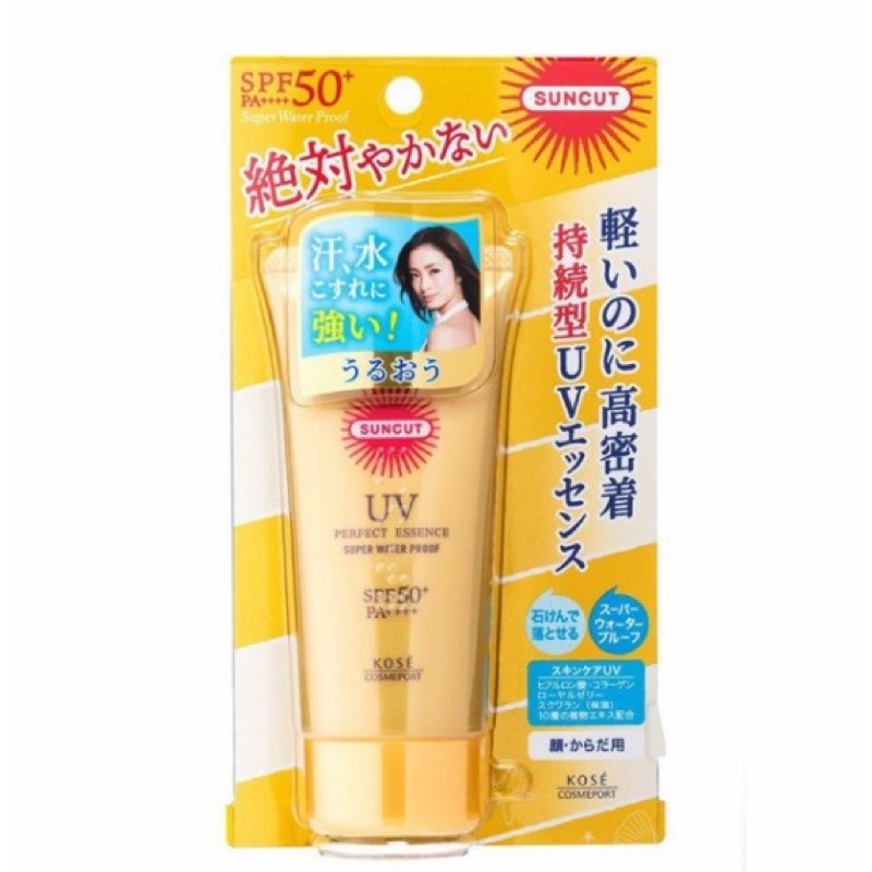 Kose Suncut UV Perfect Essence super water proof SPF50+ PA++++ 60g. ซันคัท | Shopee Thailand