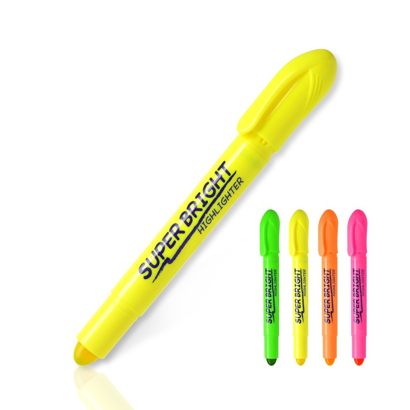 ELEPHANT Super Bright Highlighter ปากกาเน้นคำ ไฮไลท์เตอร์ ชนิดเจล Gel ...