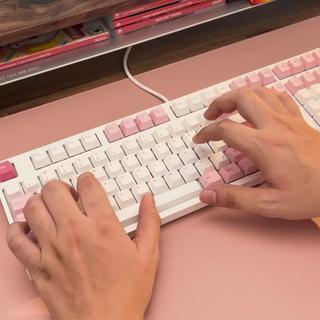 คีย์บอร์ด Akko 3108 Plus Prunus Lannesiana 108 ปุ่ม Wired Mechanical Keyboard | Shopee Thailand