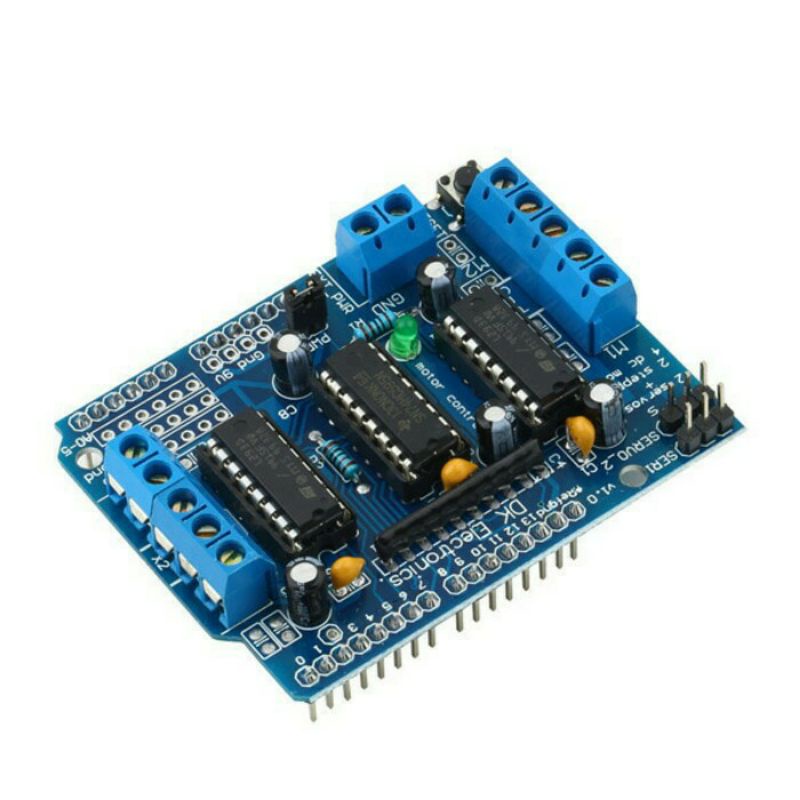 ไดร์เวอร์มอเตอร์ชิลด์ L293d | ชิลด์สําหรับ Arduino Uno/Mega | Shopee ...