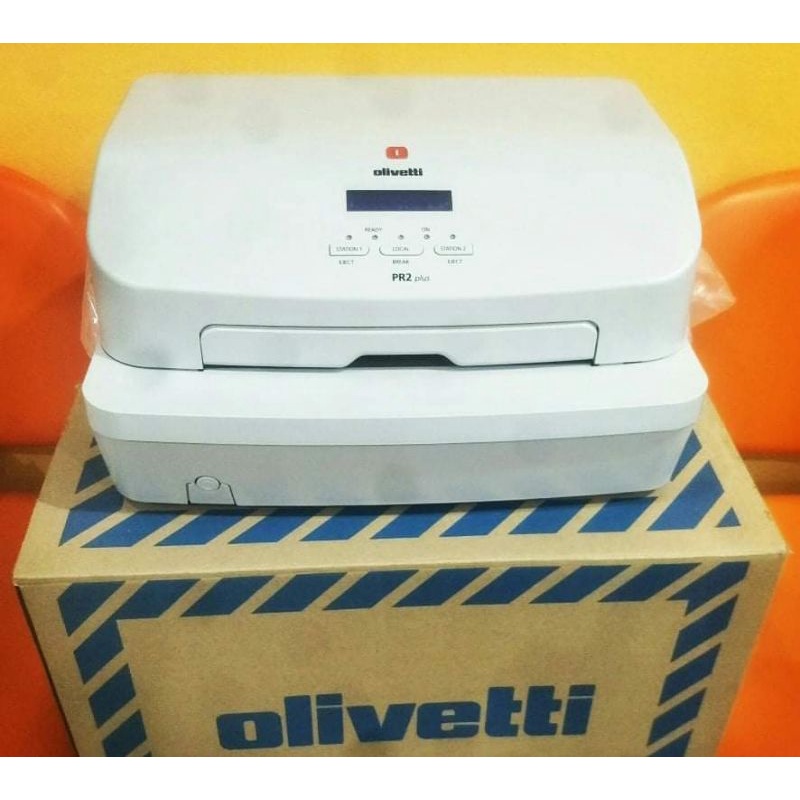 Olivetti pr2 plus ประกัน2ปี(เครื่องใหม่แกะกล่อง) เครื่องพิมพ์เช็ค พิมพ์ใบนำฝาก มีเซอร์วิส ...