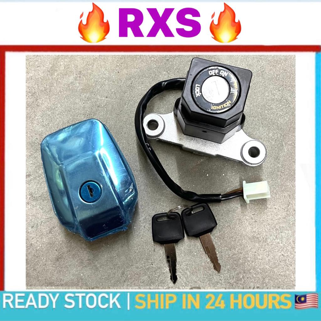 Yamaha RXS 115 RXS115 RXS-115 จุดระเบิดสวิทช์หลักชุด + ฝาถัง COMPLETE ...