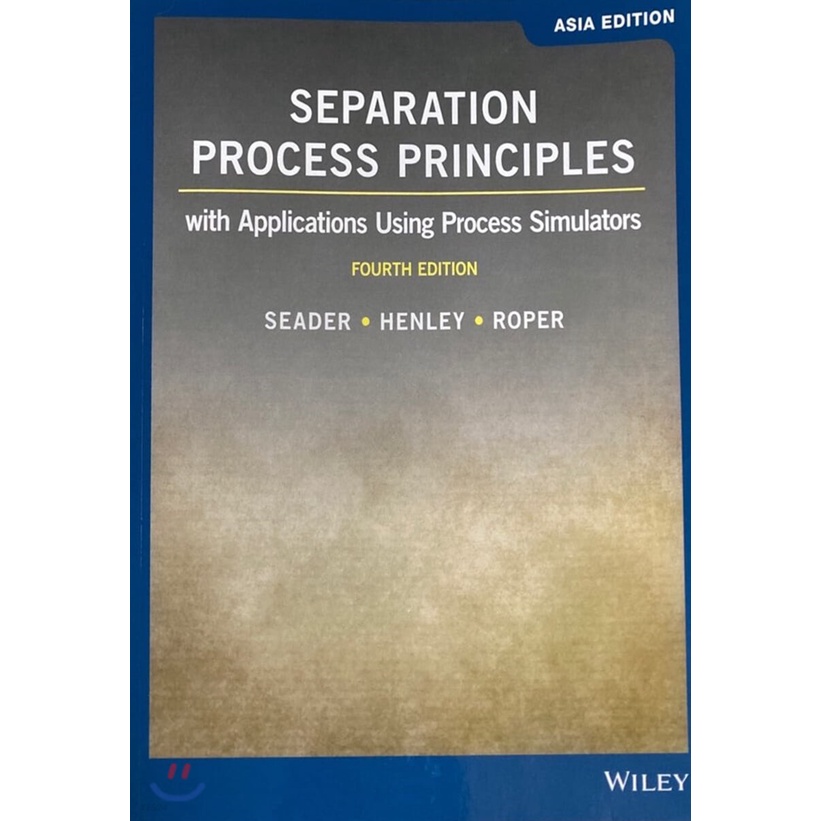 Separation Process Principles: With Applications Using Process ...