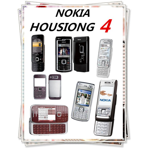 NOKIA HOUSING E63/E65/E66/E71/E72/E75/E90/N70/N72/N73/N76/N78/N79/N80/N81/N82/N85/N91/N89/N8/N8 ...