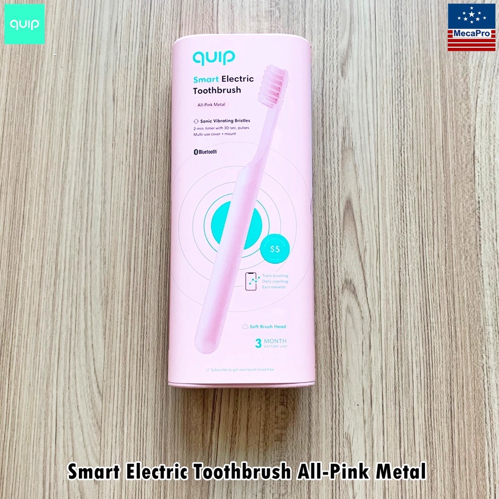 quip® Smart Electric Toothbrush Metal แปรงสีฟัน แบตเตอรี่ แปรงสีฟันโซน ...